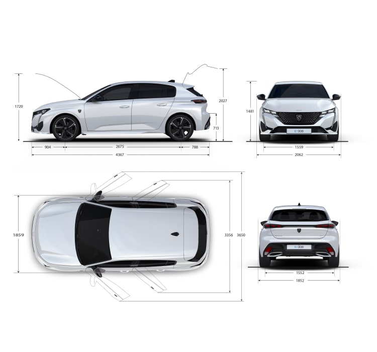 Peugeot E-308 Berline 100% Électrique | Peugeot BE