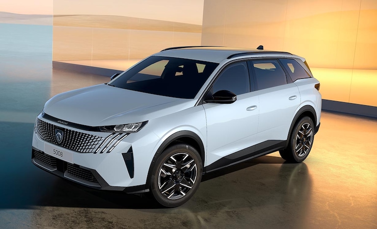 Nieuwe Peugeot 5008 - Grote hybride 7-zits SUV
