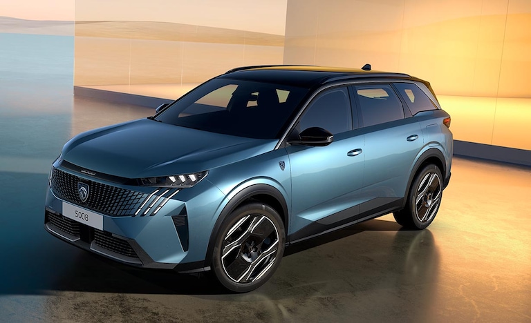 Nieuwe Peugeot 5008 - Grote plug-in hybride 7-zits SUV